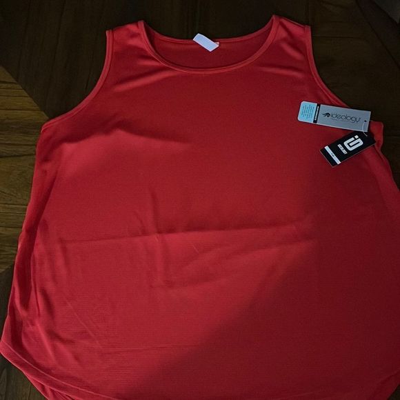 Ideology | Tops | Ideologyplus Size Birdseyemesh Tank Top Redx | Poshmark